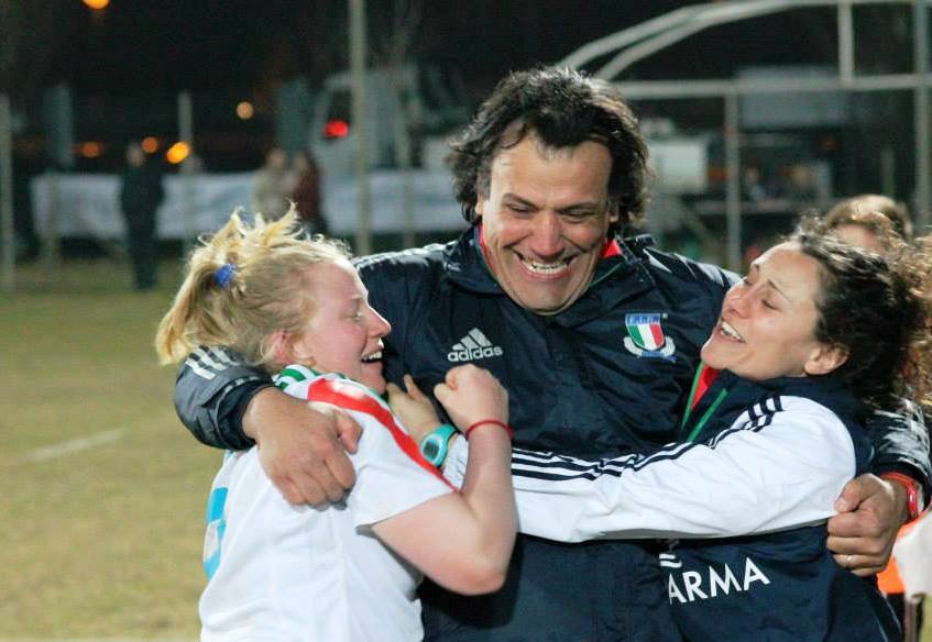 I messinesi Giuliana Campanella e Tito Cicciò alla Women's Rugby World Cup