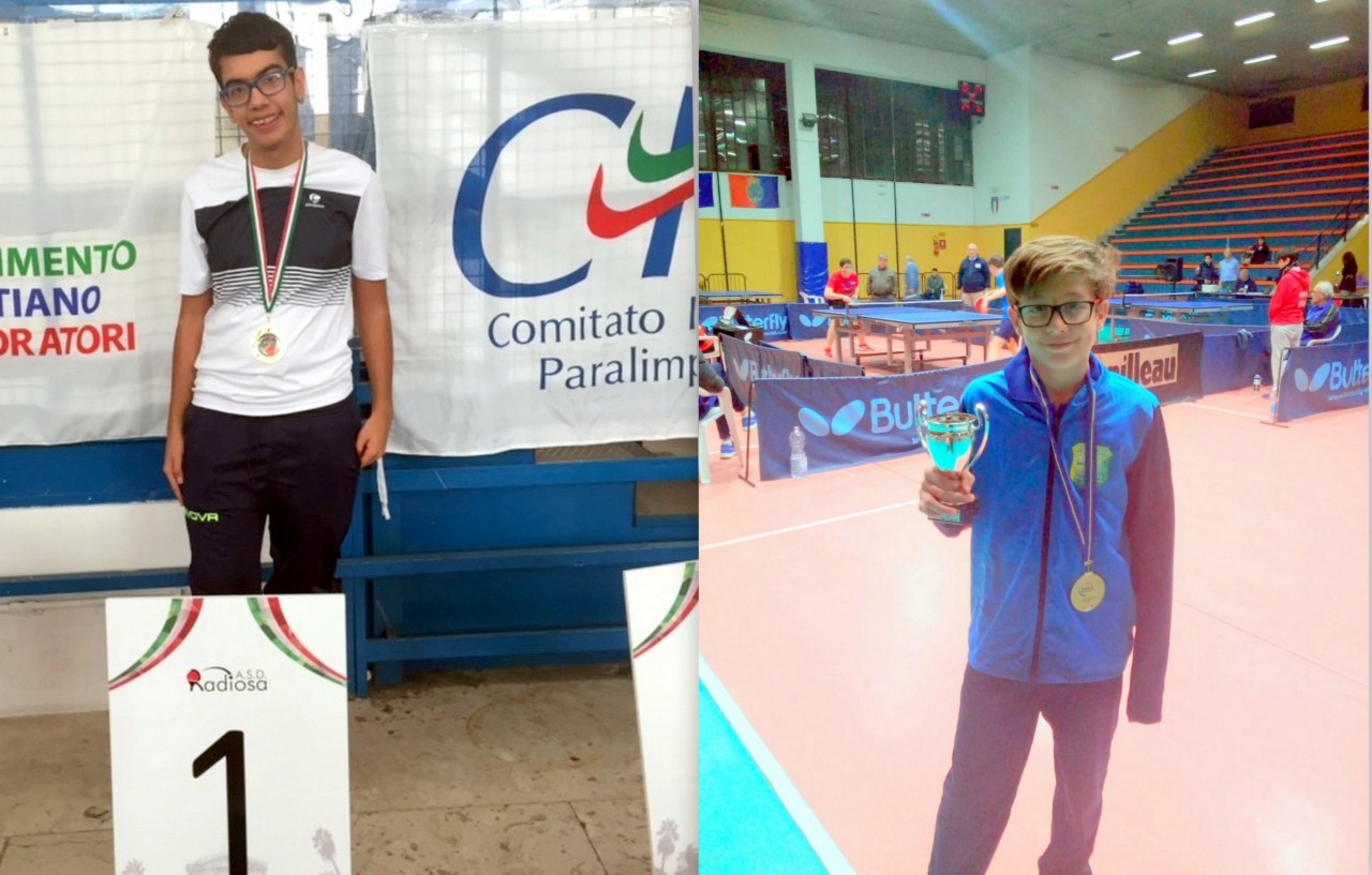Importanti successi di Daniel Lamonica (Pongistica) e Simone Melluso ...