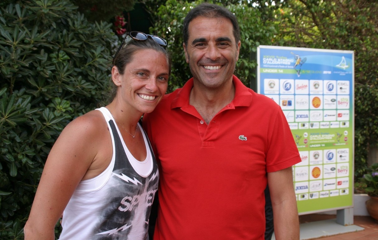 La campionessa Roberta Vinci ospite d'eccezione dello "Stagno d'Alcontres"