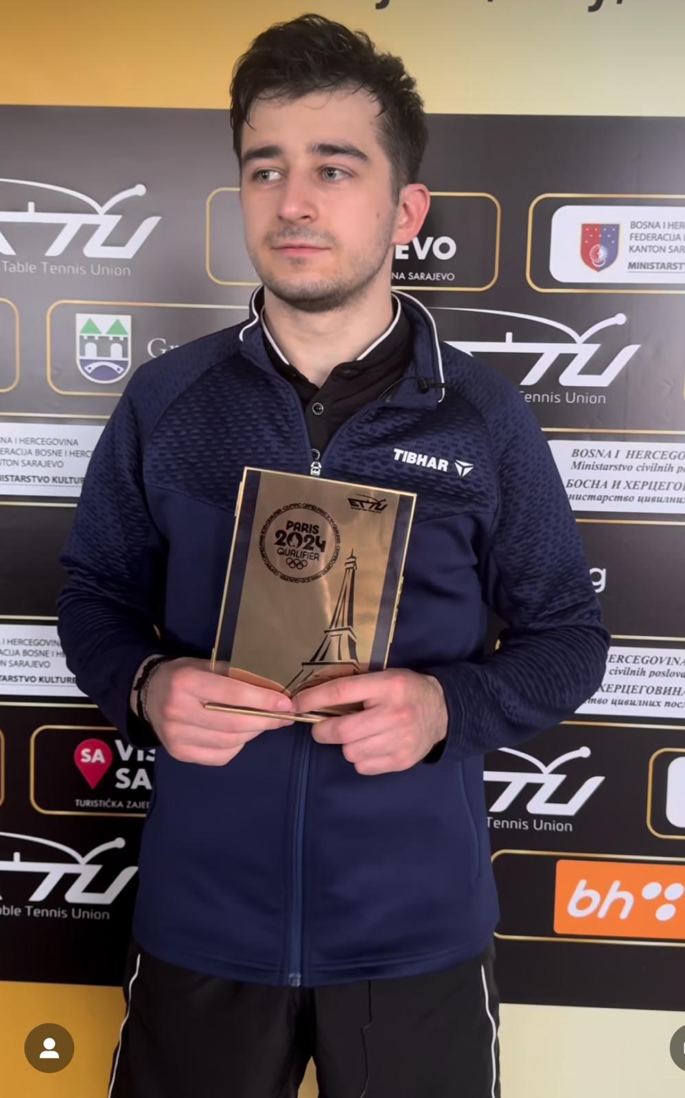 La Top Spin Messina annuncia l'ingaggio del forte moldavo Vladislav Ursu