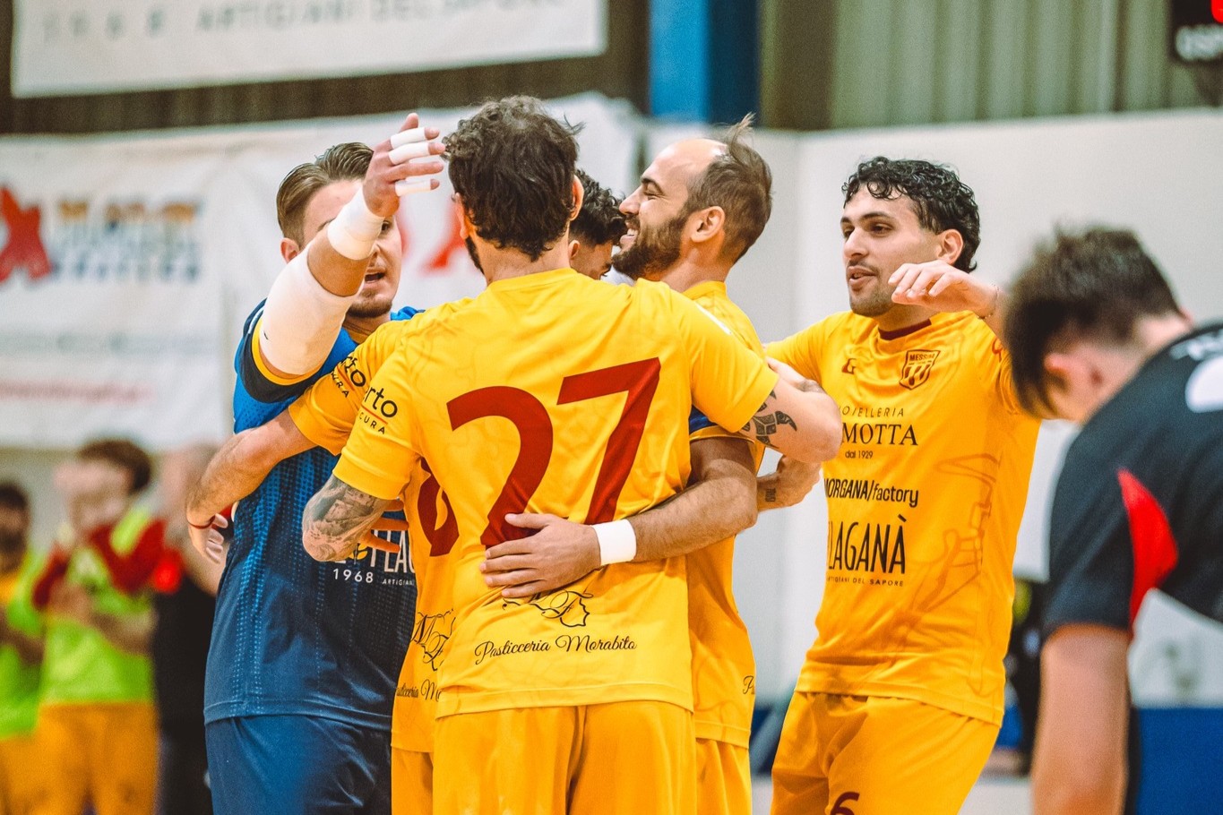 Il Messina Futsal schianta il Città di Acri (10-3) e mantiene il primato